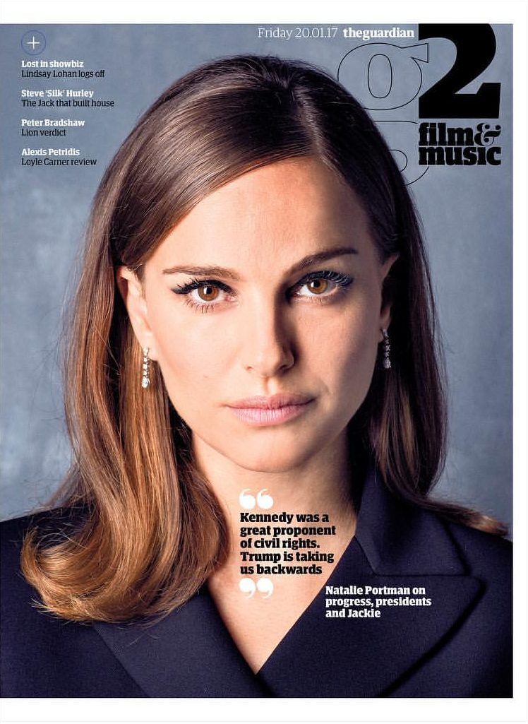 G2 cover : Natalie Portman | Christophe Gowans